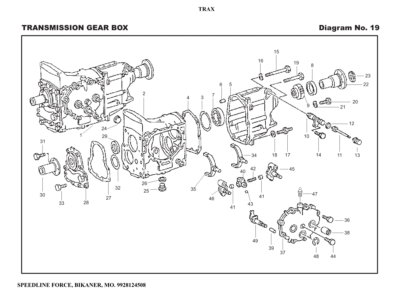 Guniune Spare Parts For Gear Box Transmission Gear Box Online from ...