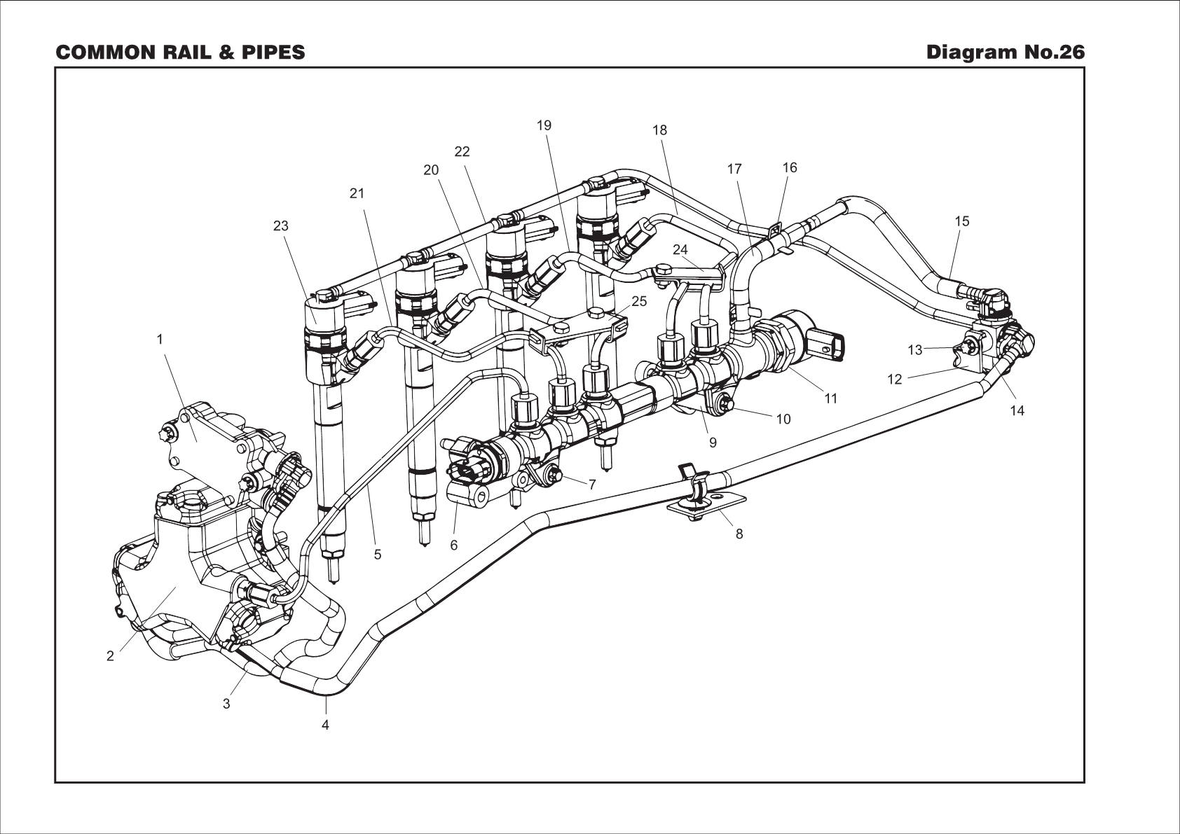 Guniune Spare Parts For Engine Common Rail & Pipes Online from Autojunction